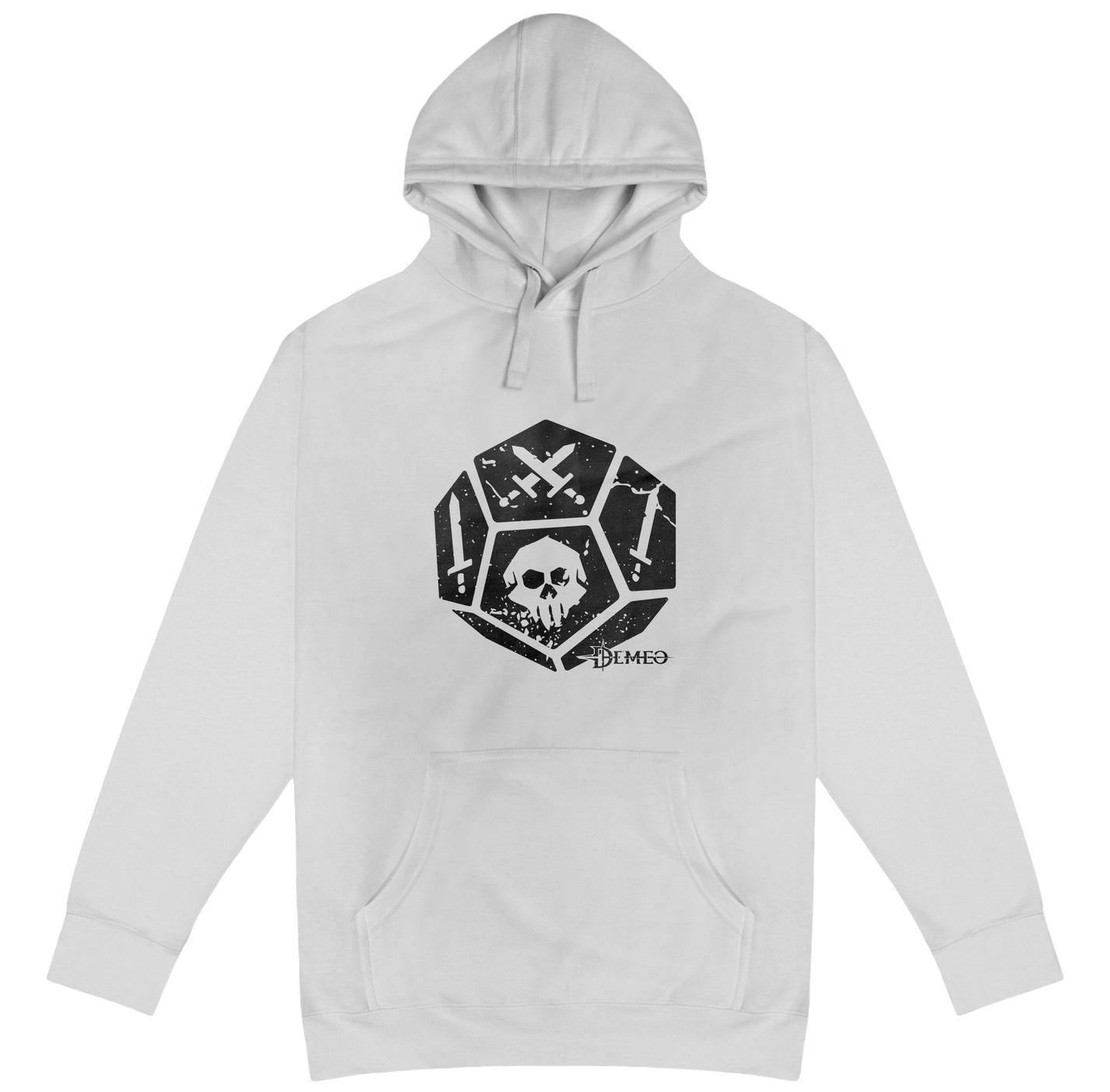 Demeo Dice Hoodie - Black/White – Nerdvana Clothing